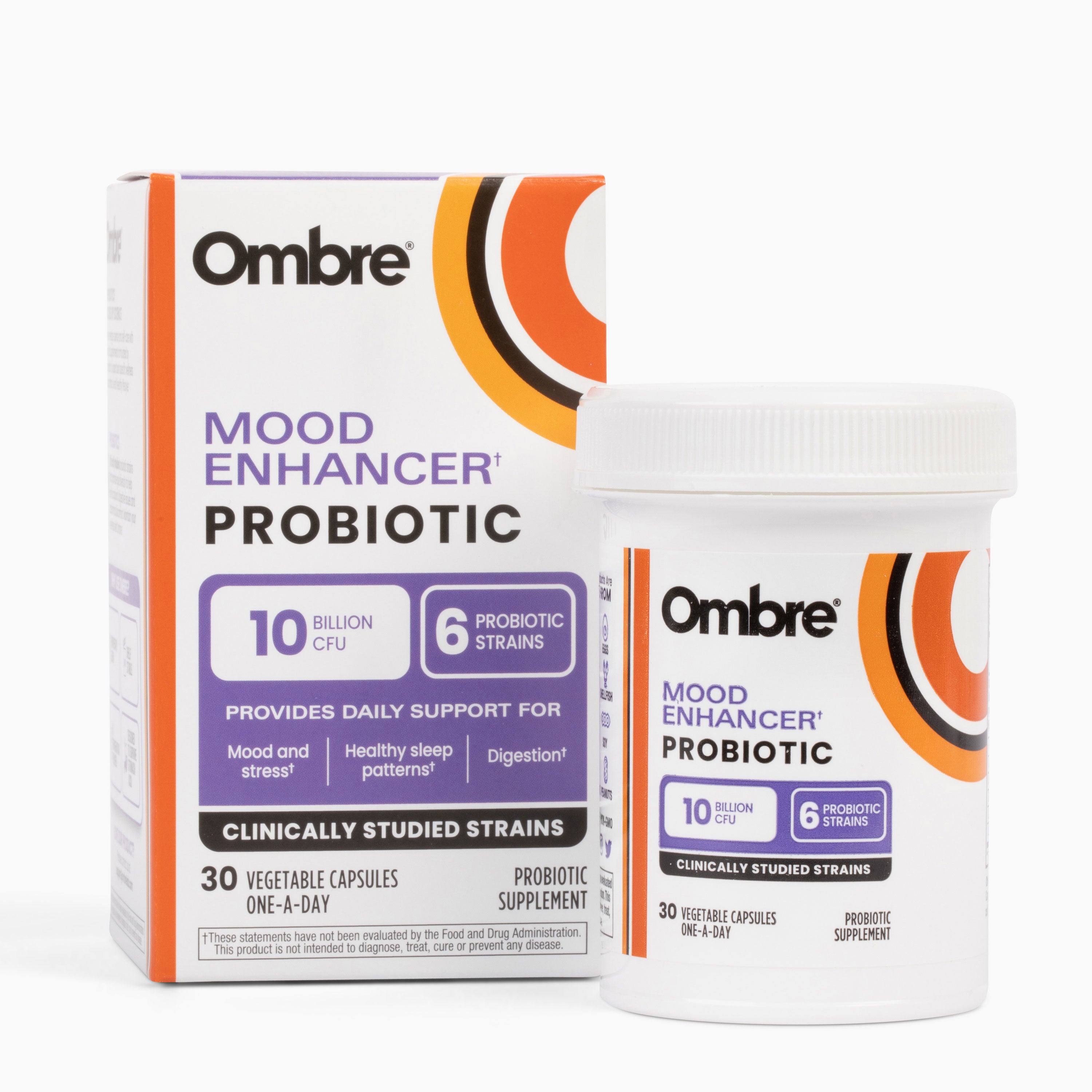 Mood Enhancer - Targeted Psychobiotics for Mental Health | Ombre